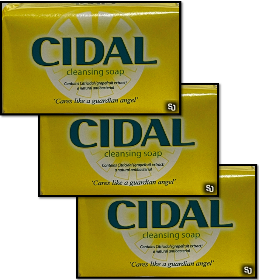 CIDAL Cleansing Soap a Natural Antibacterial 125g | eBay