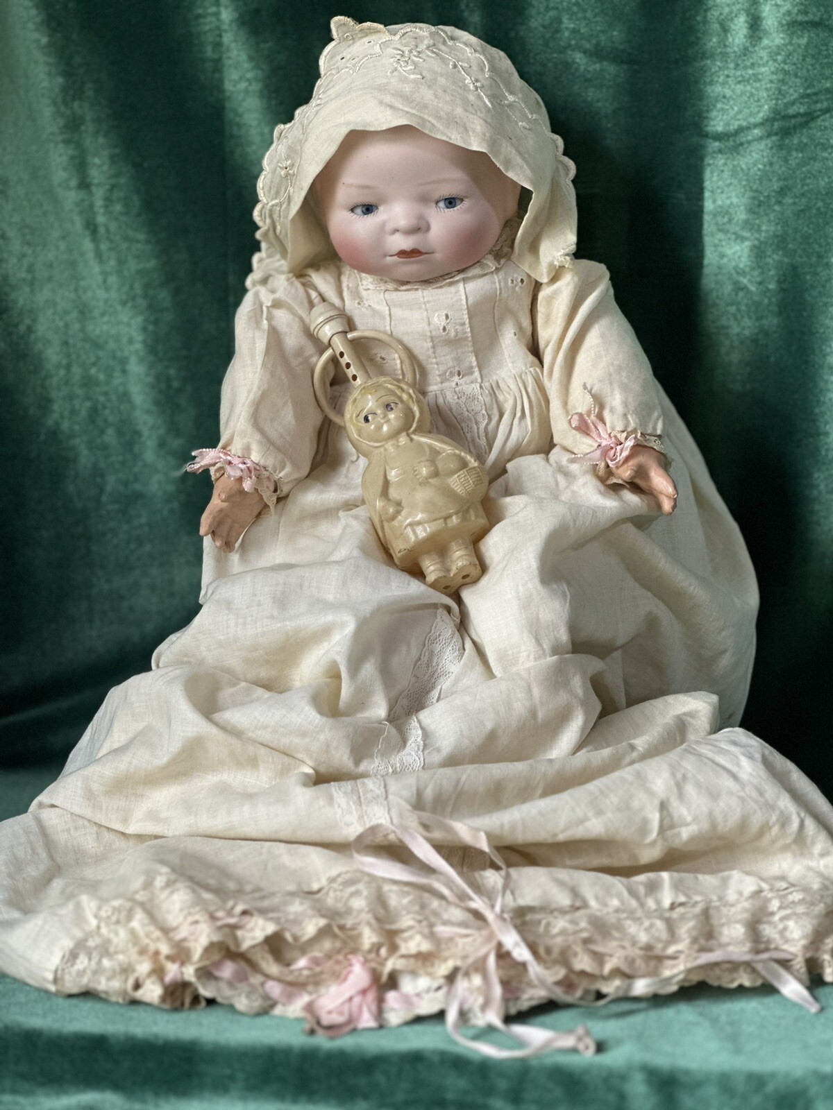 Antique German Grace Putnam Bye-Lo Baby Doll 14” Bisque Head | eBay