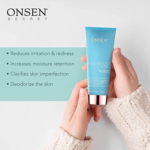 Japanese Anti Aging Hand Cream - Firming Hand Lotion Features Pagoda (4 ...