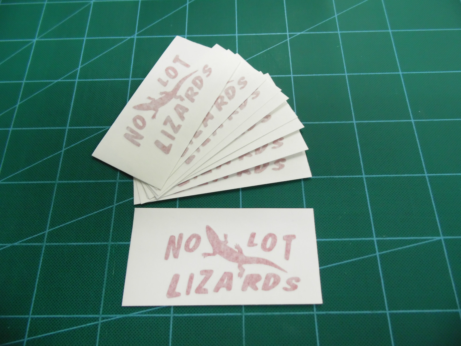 NO LOT LIZARDS DECAL TRUCKER NO PROSTITUTES SOLICITING SEX VINYL WINDOW ...