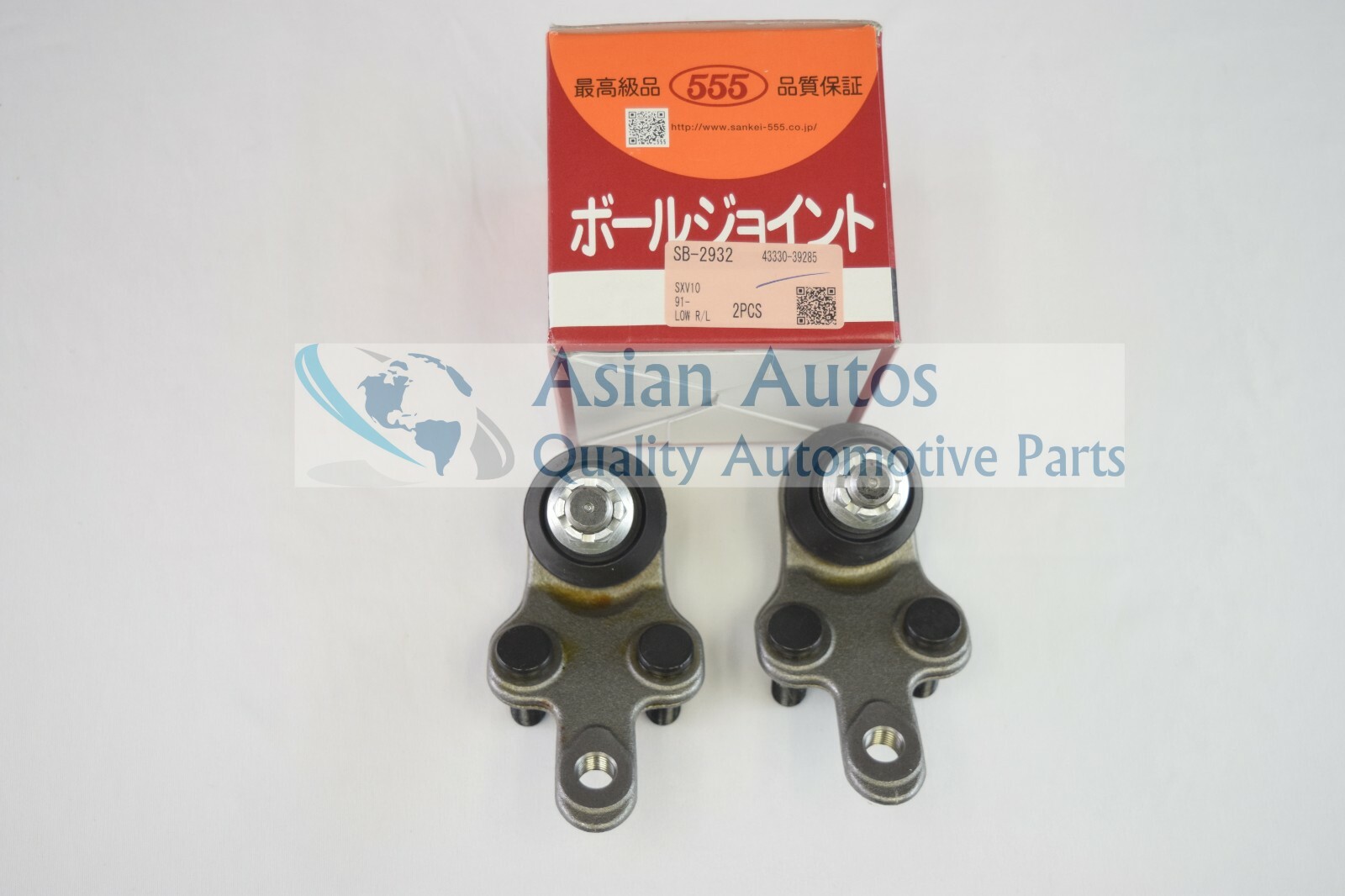 555 Ball Joint Front Lower 2 x 4333039435 For Toyota Lexus (Made in ...