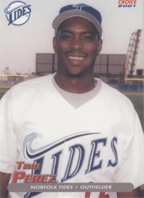 2001 Choice Norfolk Tides - Timo Perez #05 for sale online | eBay