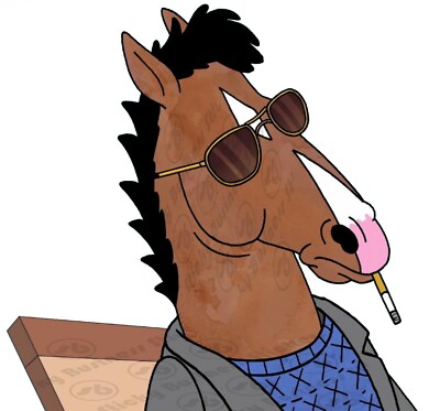 Bojack Horseman 3 inch Vinyl Sticker bottle laptop Big Mouth Will ...