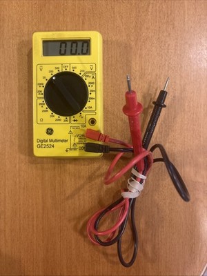 General Electric GE Digital Multimeter GE2524 With Cables | eBay