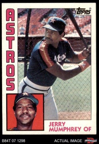 1984 Topps #45 Jerry Mumphrey Astros 8 - NM/MT | eBay