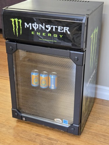 Monster Energy Mini Fridge Refridgerator G-6CB Bar Mancave Cooler ...