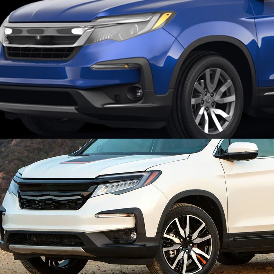 Fits Honda Pilot 19-22 Front Left Side Upper Bumper Cover Molding Trim ...