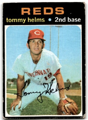 1971 Topps Tommy Helms Cincinnati Reds #272 | eBay