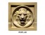 Lion Head Solid Hardwood Square Rosette / Casing Blocks | eBay