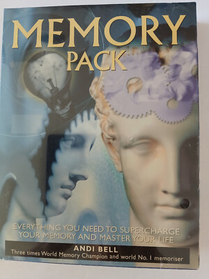 MEMORY PACK by Andi Bell, Improve your Memory, Booklet and Games | eBay