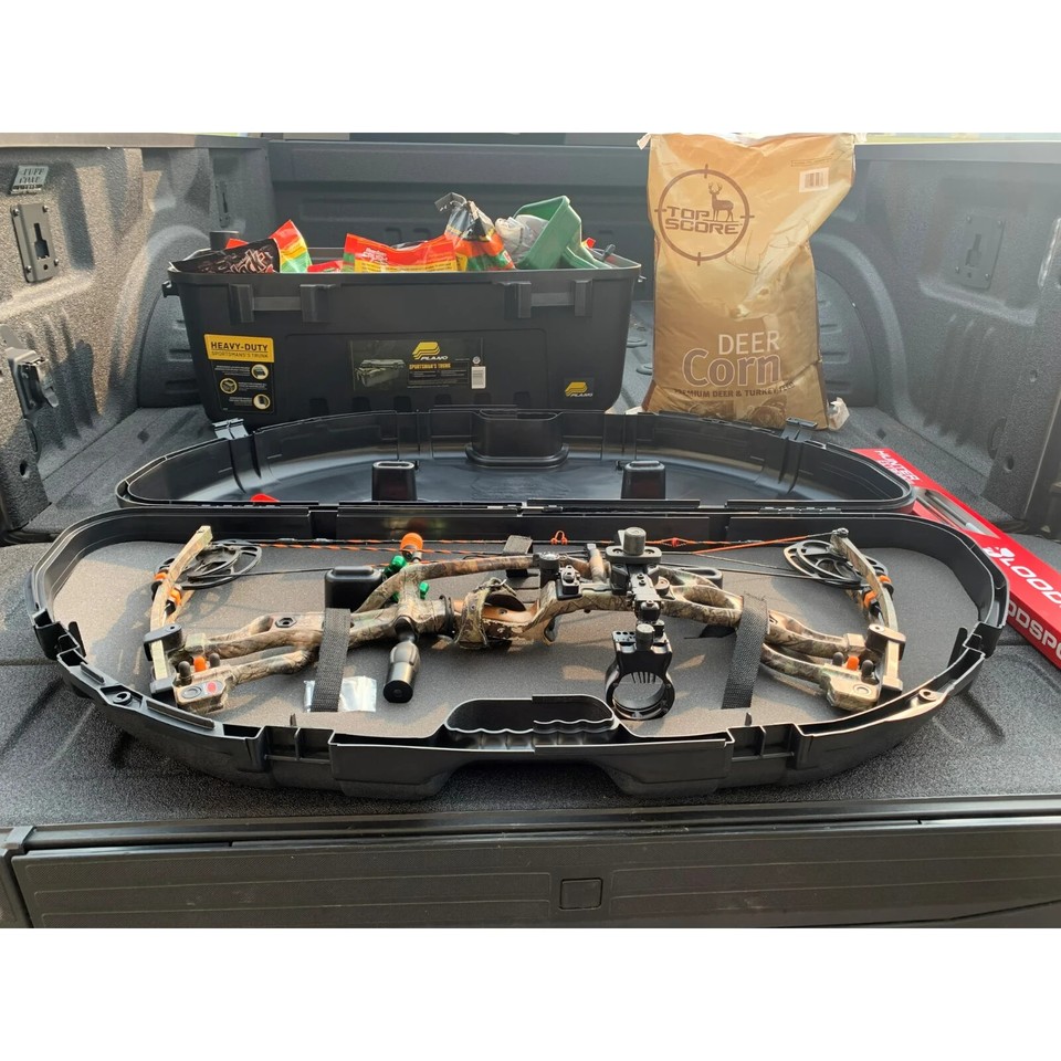 NEW* Plano Protector Compact Bow Case, Black, Archery Storage ...