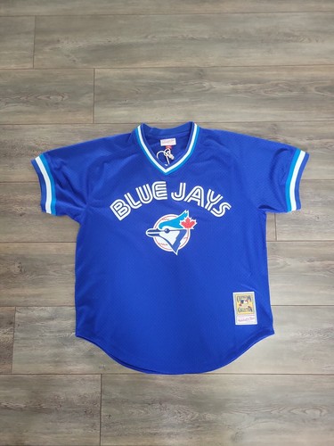 NEW AUTHENTIC VINTAGE TORONTO BLUE JAYS JERSEY CARTER BP LARGE | eBay