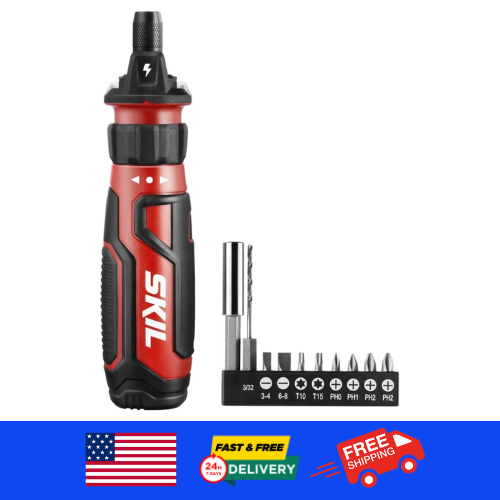 Rechargeable 4V Cordless Screwdriver with Circuit Sensor Technology ...