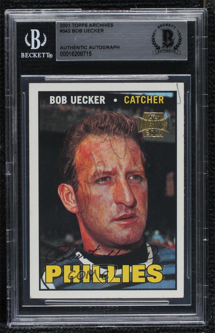 Bob Uecker Autographed Memorabilia | Signed Photo, Jersey, Collectibles ...