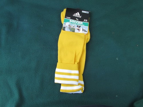 Adidas Copa Zone Cushion Climalite Soccer Socks - Yellow/White - XS ...