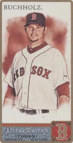 2011 Topps Allen & Ginter's - Clay Buchholz #182 Mini Allen & Ginter ...