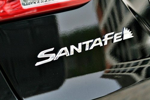 Santa Fe Logo Emblem 1EA Genuine Parts For Hyundai Santa Fe DM 2013 ...
