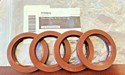(4) IKA S108816 Rotary Shaft Seal DIN 3760-A SM, 52x72x8, NEW | eBay