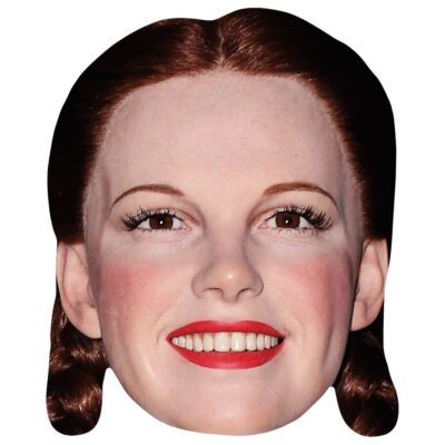 Judy Garland (Smile) Celebrity Mask, Flat Card Face | eBay