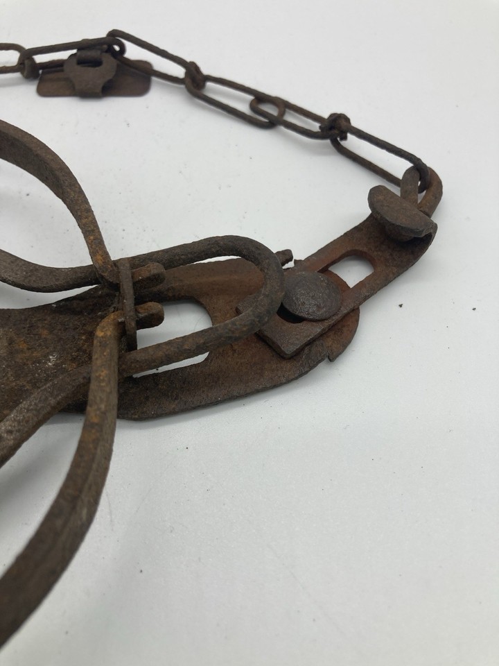 Chas D. Briddell No. 1 Escape Proof 7 Hole Vintage Trap | eBay
