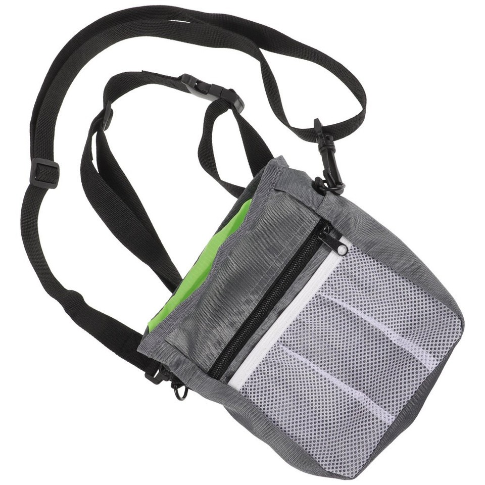 Dog Food Storage Bag Cloth Pouch with Hook for Outdoor Dog Walking ...