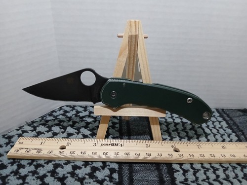 Spyderco Para 3 in S45VN DLC with Applied Weapons Technologies Aluminum ...