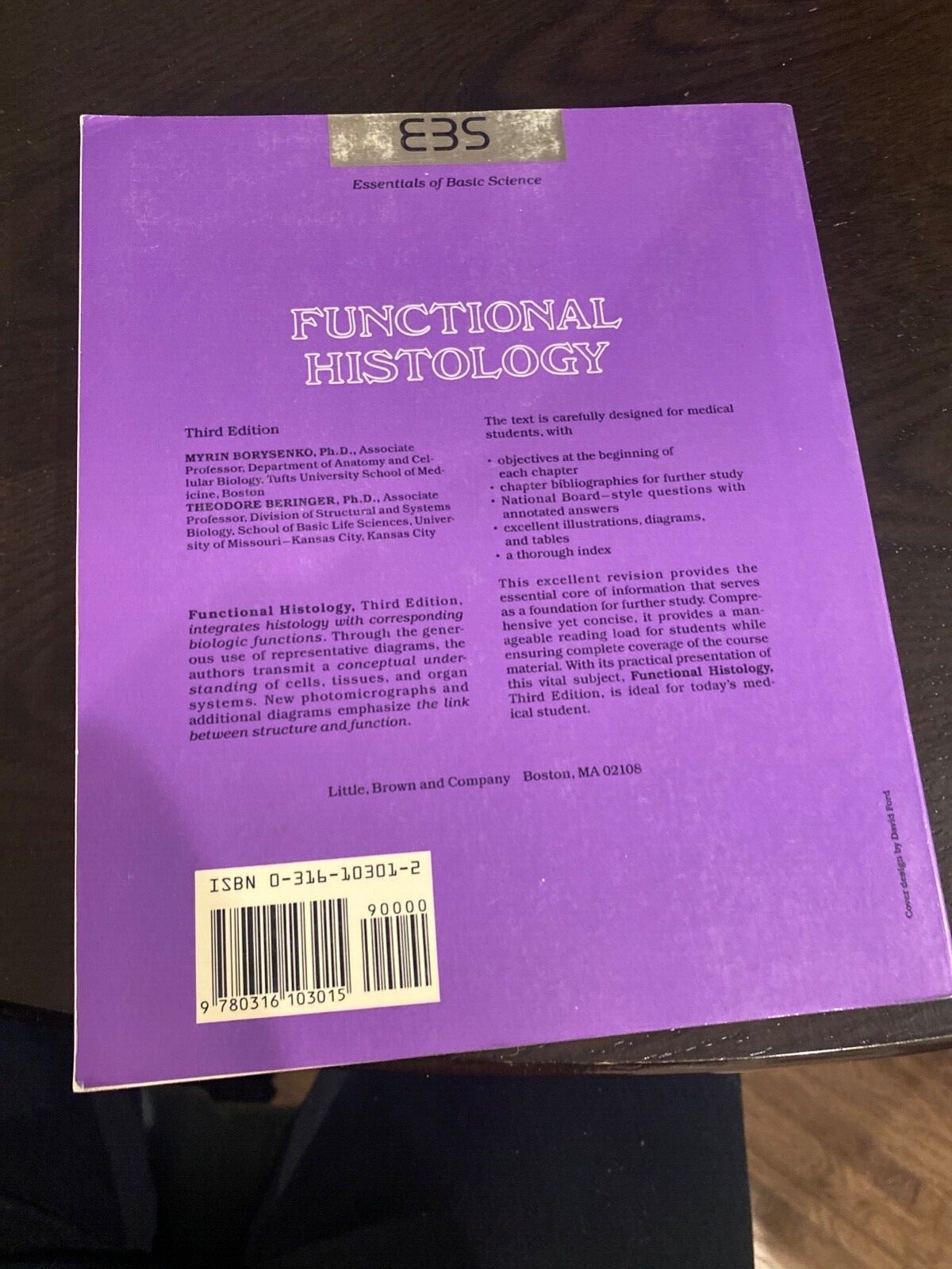 Essentials of Basic Science Ser.: Functional Histology by Myrin ...