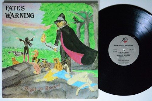 FATES WARNING Night On Brocken METAL BLADE LP NM 1st press QUIEX ...