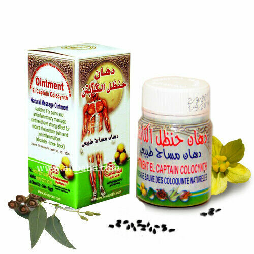 El Captain Colocynth Handal Muscle Pain Relief Herbal Ointment Buy 3 ...
