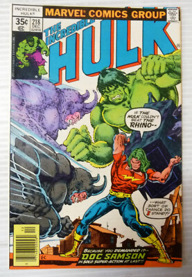 the incredible hulk 218 marvel 1977 | eBay