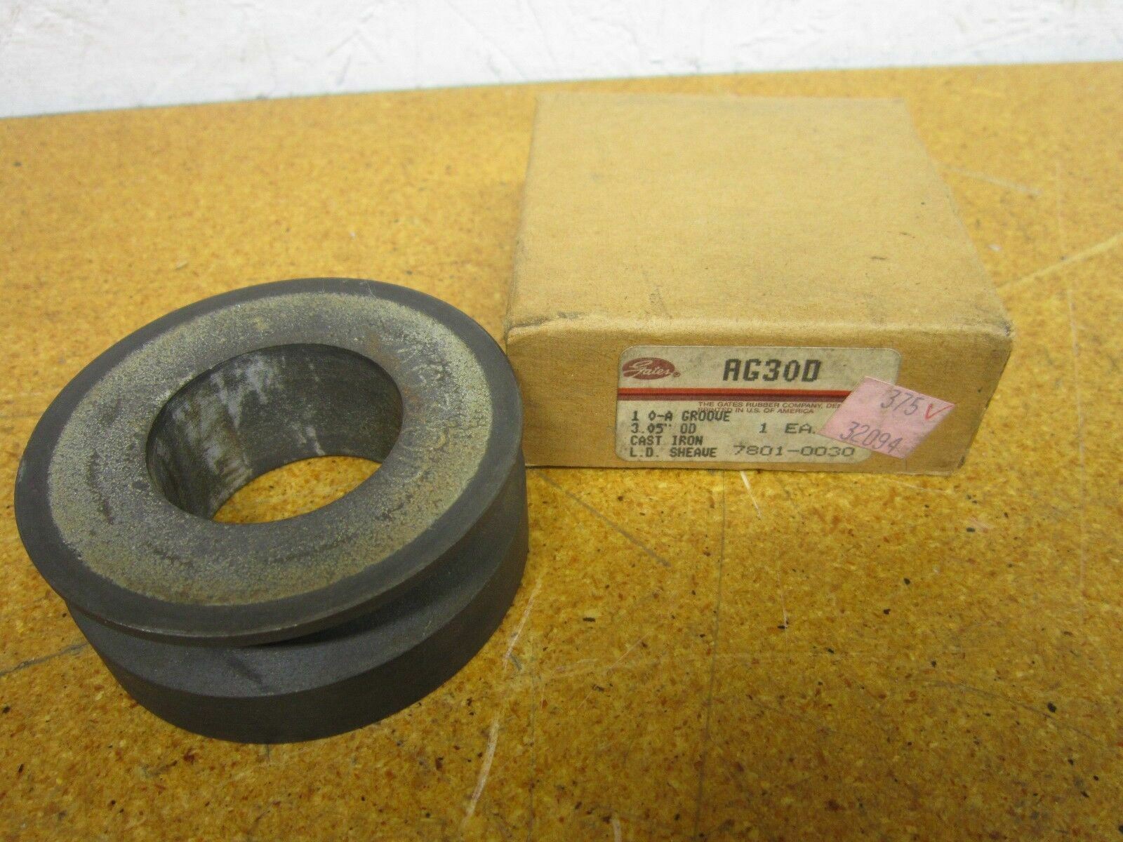 Gates AG30D Cast Iron L.D. Sheave 3.05" OD 7801-0030 NEW | eBay
