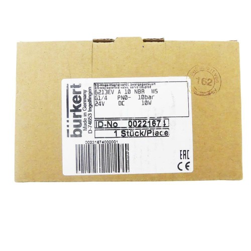 BÜRKERT 2/2-Wege-Magnetventil 6213EV A 10 NBR MS -neu/OVP- | eBay