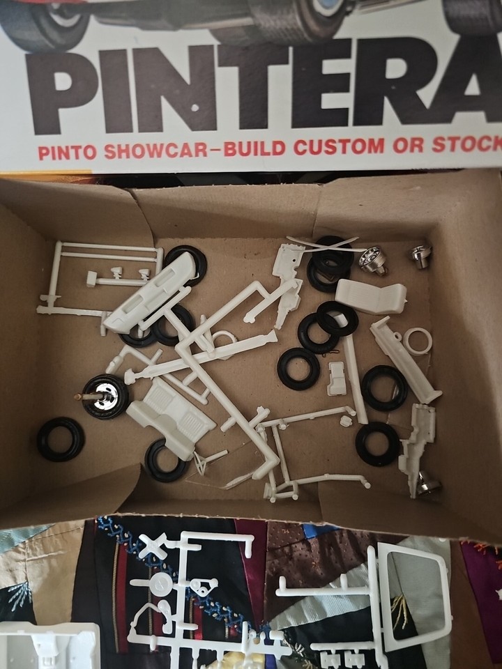 Vintage AMT 1970s Ford Pintera Showcar Model Kit #T225 Pinto Partial ...