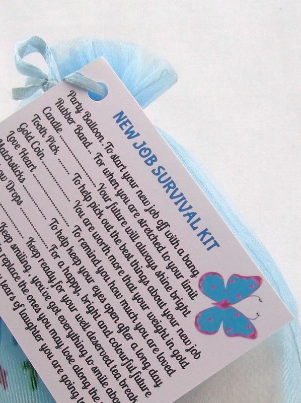 New Job Survival Kit : Gift For New Job, Career, Promotion Leaving ...