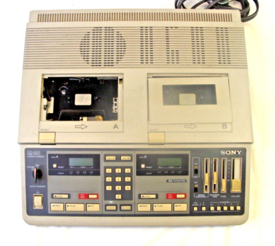 Sony BM-246 Cassette Transcriber Recorder with Key, For Parts/Repair | eBay