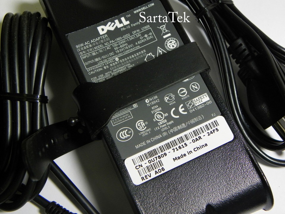 New Dell PA-10 90W U7809 AC Adapter Inspiron Latitude Vostro XPS | eBay