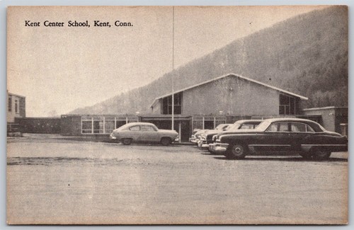 Postcard Kent Center School, Kent Connecticut N13 | eBay