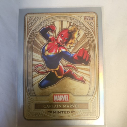 2025 Topps Mint Marvel #81 Captain Marvel Gold | eBay