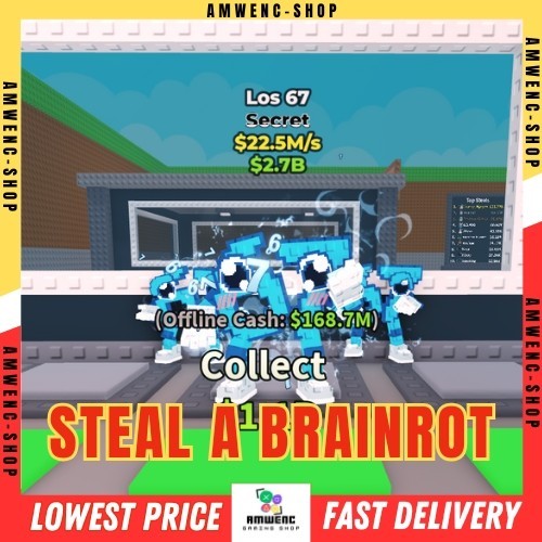 Steal A Brainrot - Los 67 - Random Mutation/Traits Or Normal | eBay