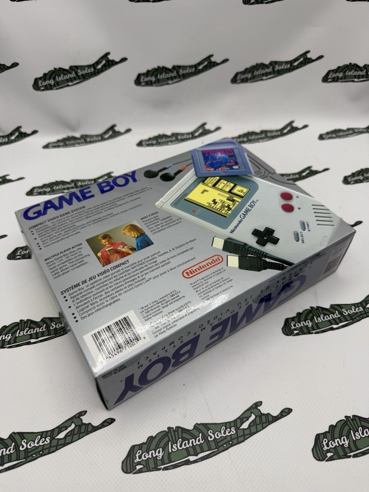 Nintendo Gameboy Original Console CIB Complete In Box Insert & Tetris ...