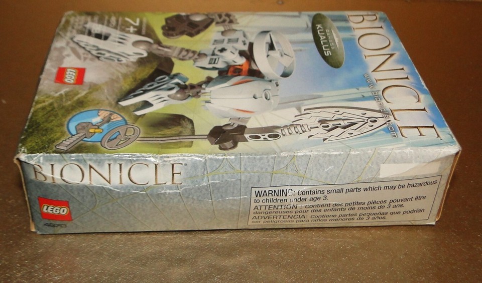 NEW Lego 4870 Bionicle RAHAGA KUALUS Building Toy Figurine FACTORY ...