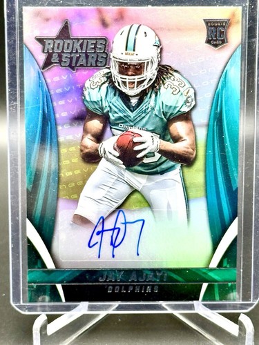 2015 JAY AJAYI ROOKIES & STARS AUTOGRAPH REFRACTOR ROOKIE CARD EAGLES ...