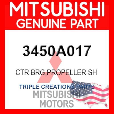 3450A017 Ctr Brg Propeller Sh Genuine Mitsubishi OEM | eBay