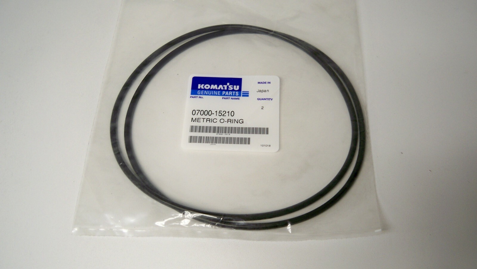*NEW* OEM Komatsu 07000-15210 Metric O-Ring (Qty 2) | eBay