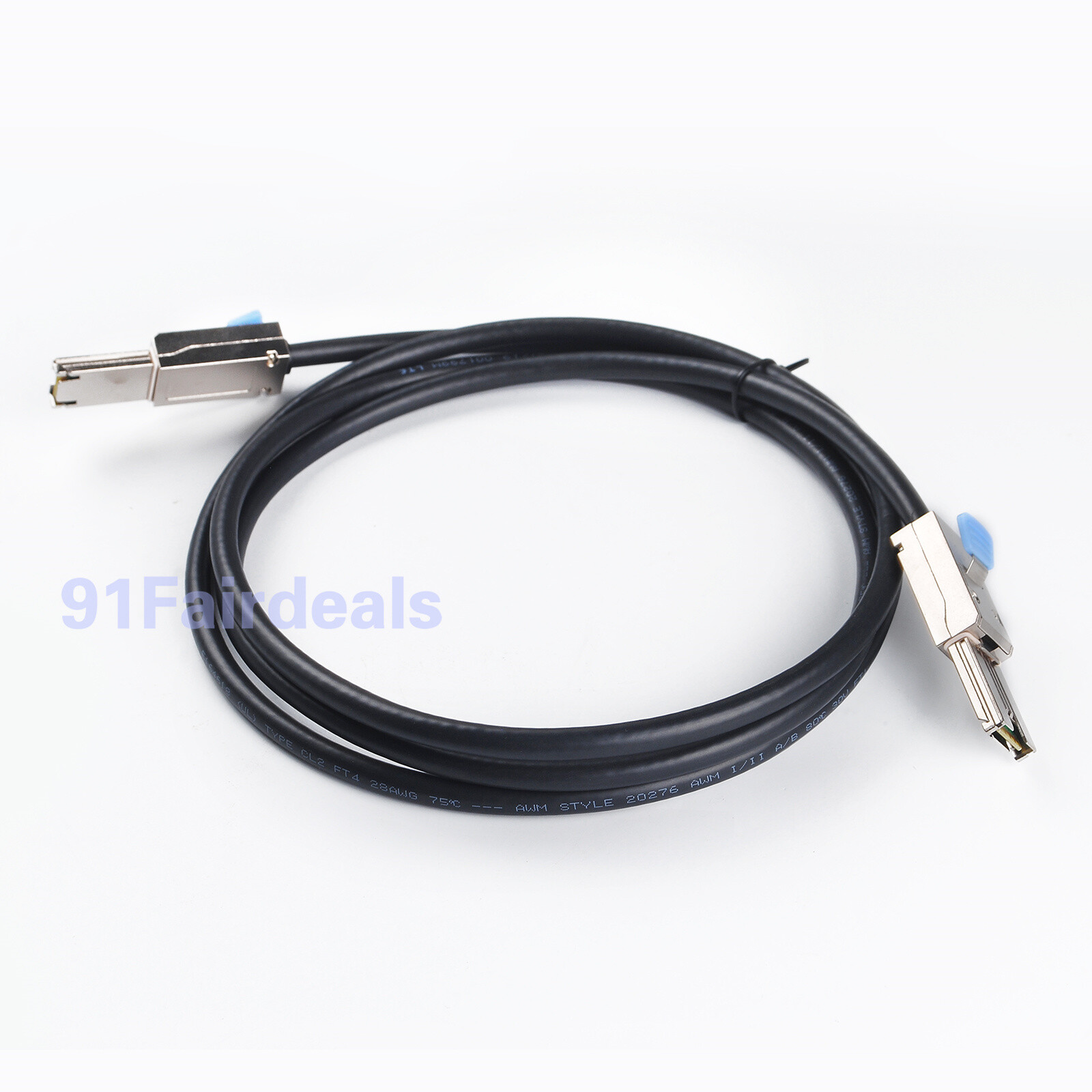 W390D For Dell 2m 6ft External SAS SFF-8088 to 8088 Cable for DAS JBOD ...