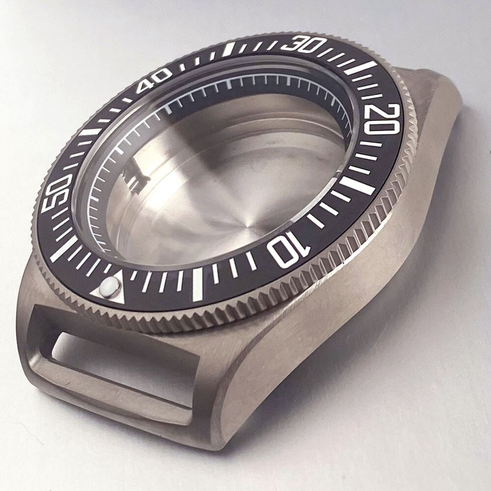 42mm Tactical Frog Dive Titanium Watch Case Sapphire 200M Waterproof ...