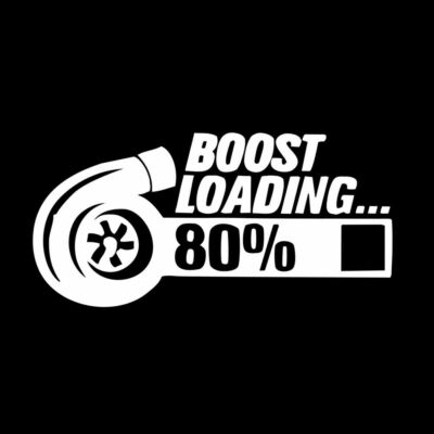 BOOST LOADING Vinyl Decal Funny Stickers Car Window Graphic | eBay