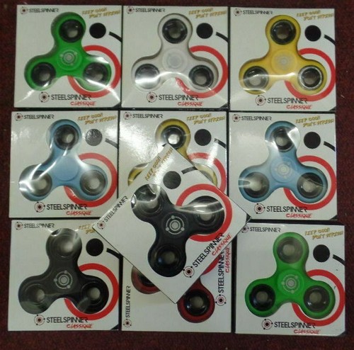 10 HAND SPINNER NUOVO Tri-SPINNER COLORI CASUALI A SECONDA DELLO STOCK NUOVO | eBay