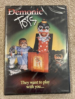 DEMONIC TOYS DVD BRAND NEW & SEALED HORROR. ALL REGIONS | eBay