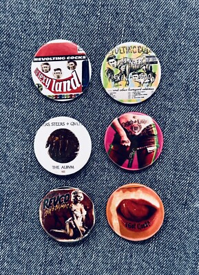 Revolting Cocks RevCo “The First 5” Album Covers 1.5” Pin Back Buttons ...